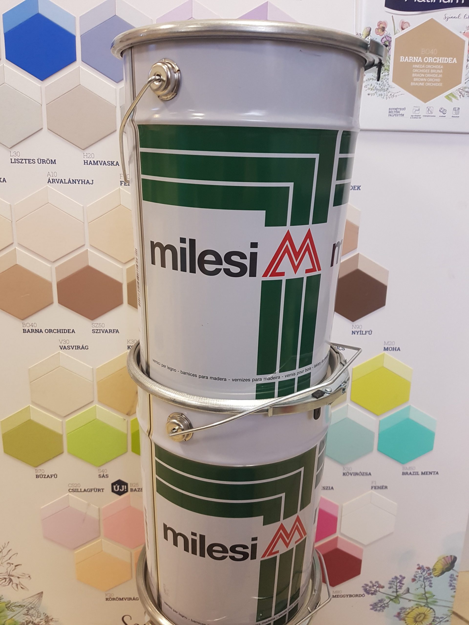 Milesi viaszos vékonylazúr RAL színekben – Festékárus.hu