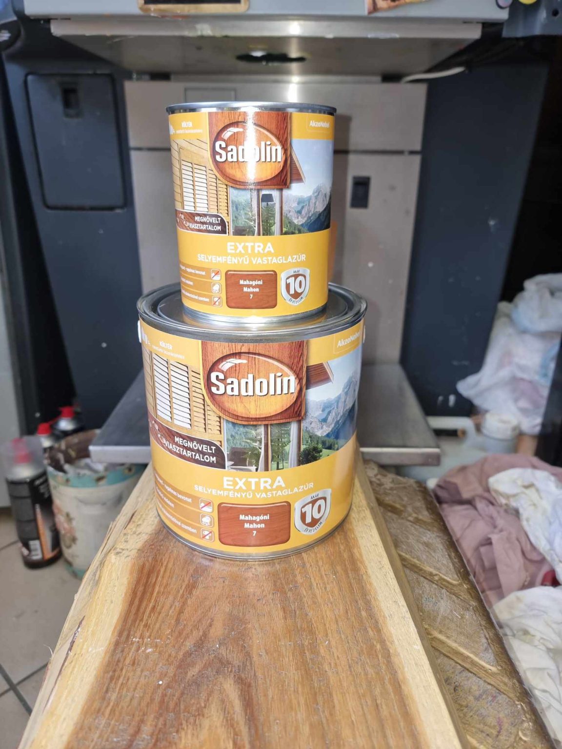 SADOLIN Extra 2,5 l oldószeres selyemfényű vastaglazúr – Festékárus.hu